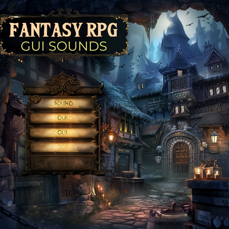 Fantasy RPG GUI Sounds by VisionaryEight
