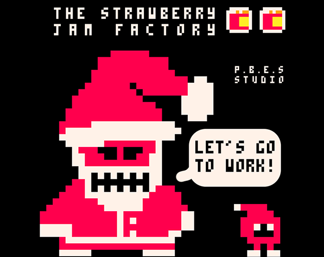 strawberry jam factory by PBeS Studio