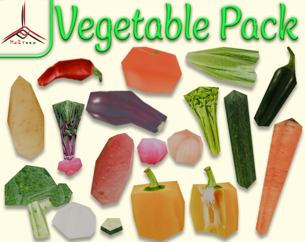 Food and Drink: Vegetable Pack by MCSTEEG