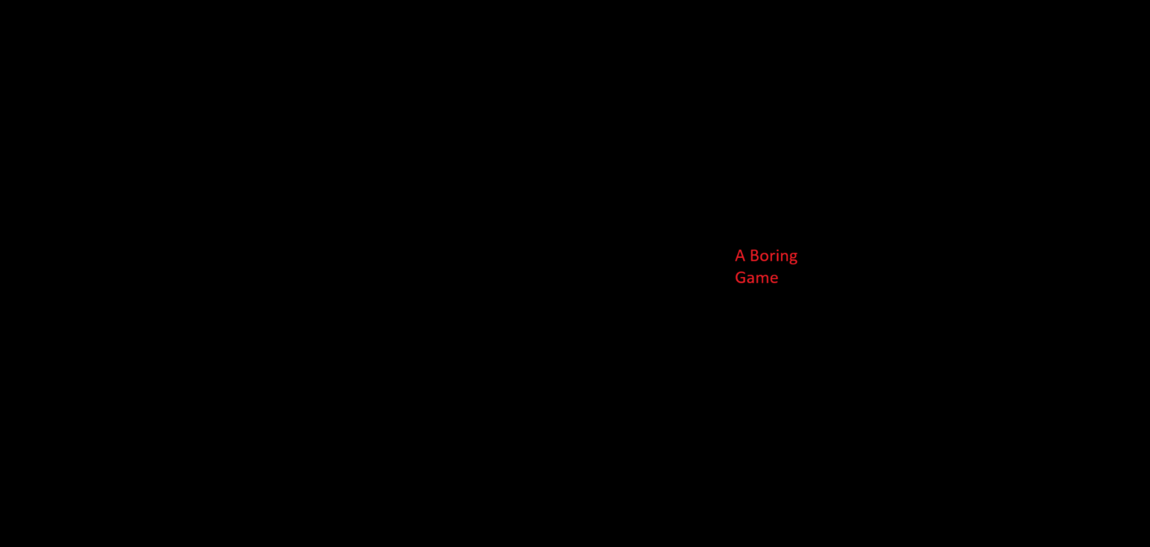 A Boring Game by TQM11