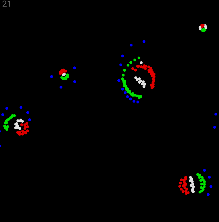 Particle life by Apehuman