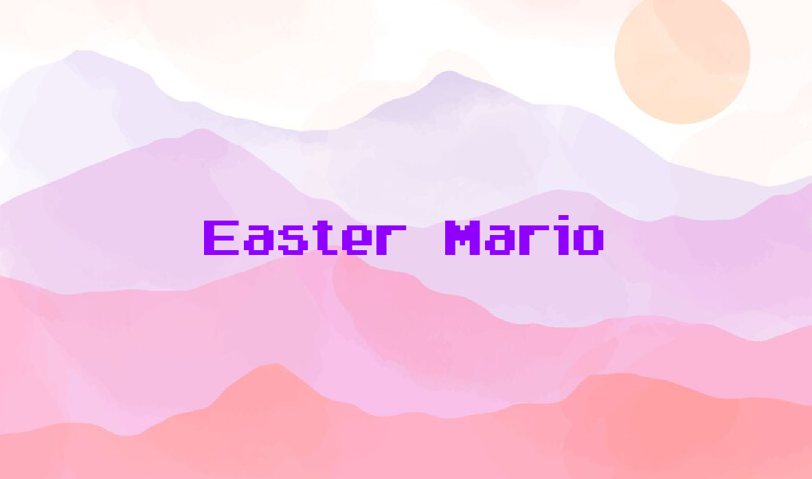 Easter Mario by Ecsedi Tamás