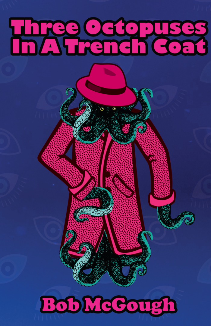 Three Octopuses In A Trench Coat by Bearded Bard Inkworks