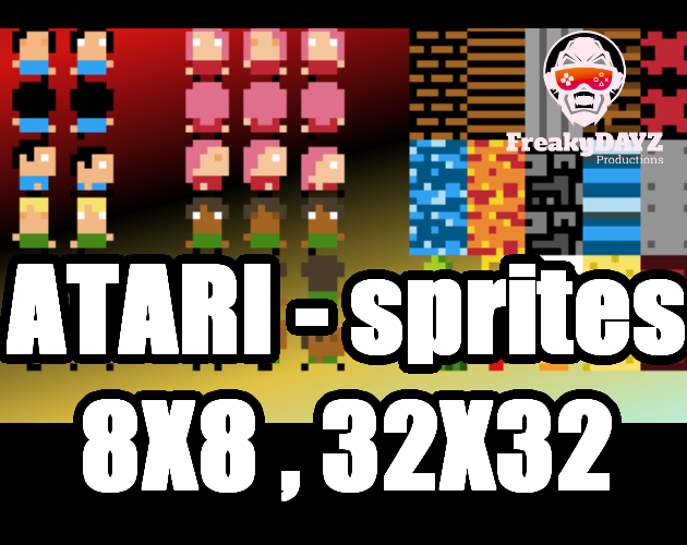ATARI SPRITE'S by FreakyDAYZ