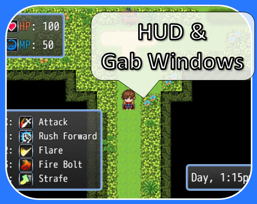 How to trigger a floating message window? | RPG Maker Forums