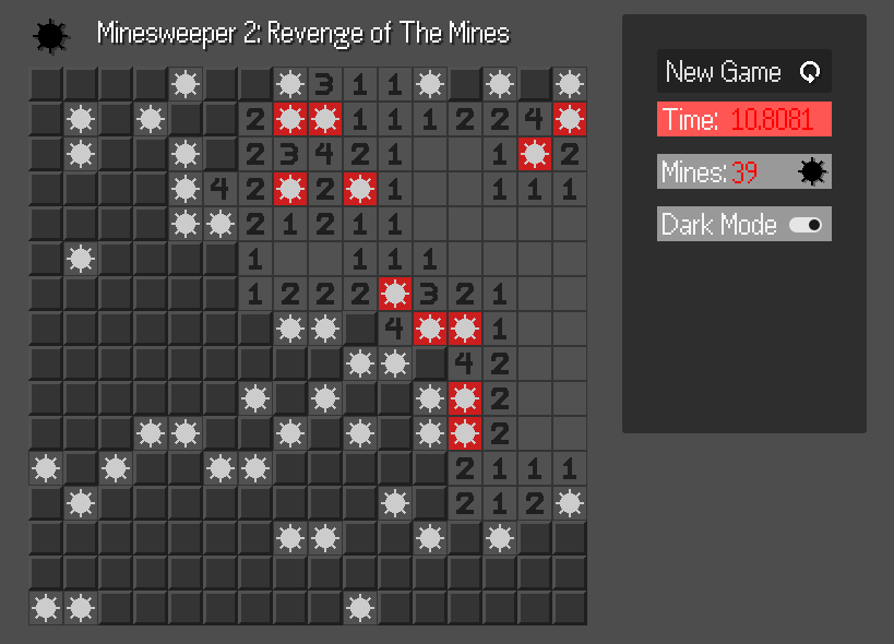 Minesweeper 2: Revenge of The Mines by Mikulski