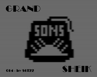 GRAND SHEIK - C64 by Sergent Deux-Deux
