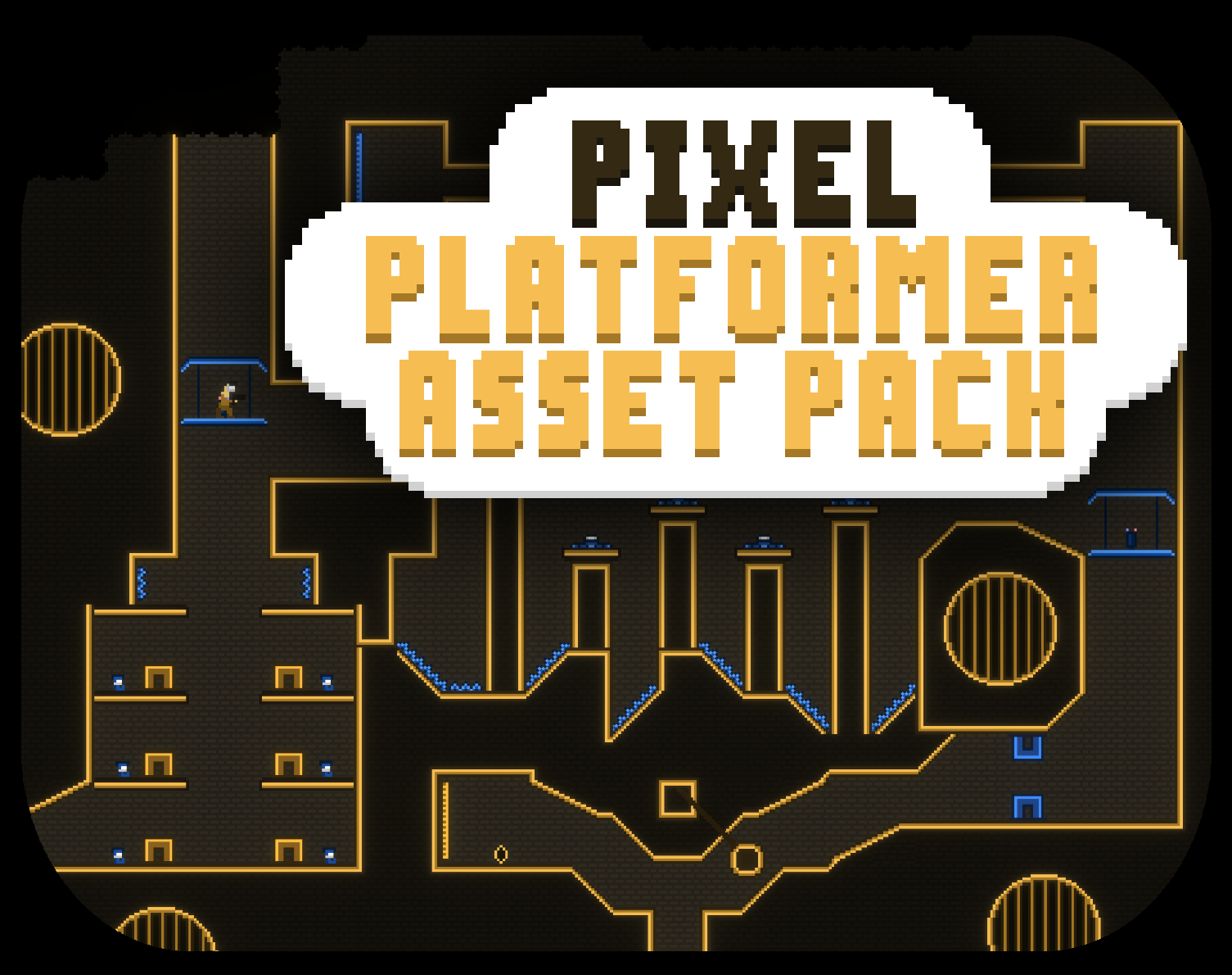 Platformer Asset Pack 16x16 by Iuvenis