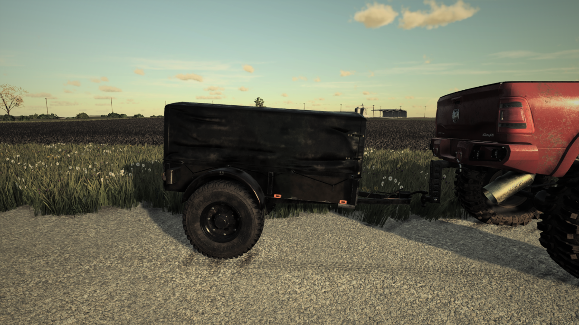FS22 Military Utility Trailer by Newell_Gaming