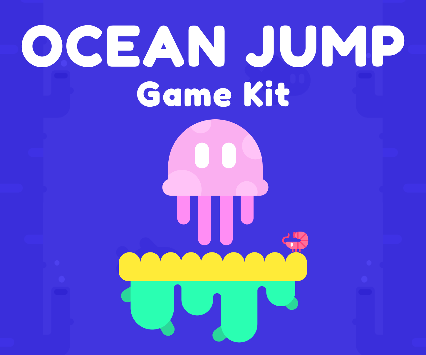 Platformer Asset Pack - Ocean Jump by nemo