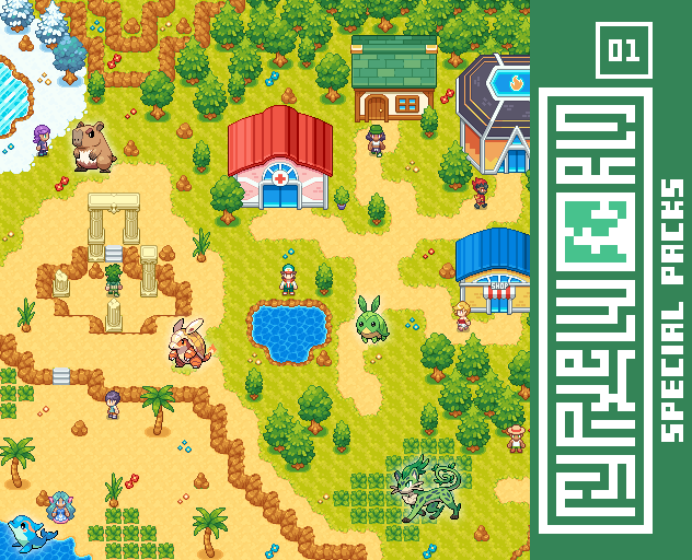 Monster Taming Game Essentials - MyPixelWorld Special Packs #01 by scarloxy