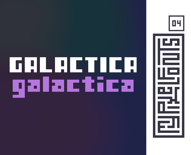 Galactica - MyPixelFonts #04 by scarloxy