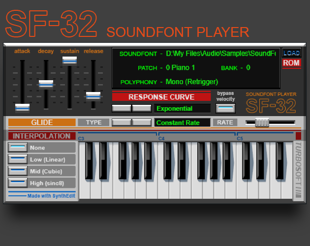 SF-32 SoundFont Player by Turbosoft