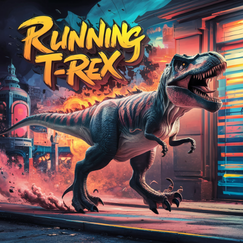 Running T-Rex by Khalid Odeh GD