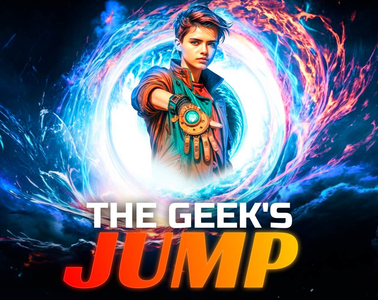 The geek's jump by Anton Mislivets, EduardoFerigato, Redjix ...