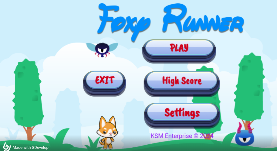 Foxy Runner Adventure by Games-Ksm for Pixel Game Jam - 2024 - itch.io