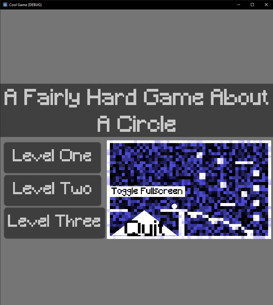 A Fairly Hard Game About A Circle by Sek-C Games