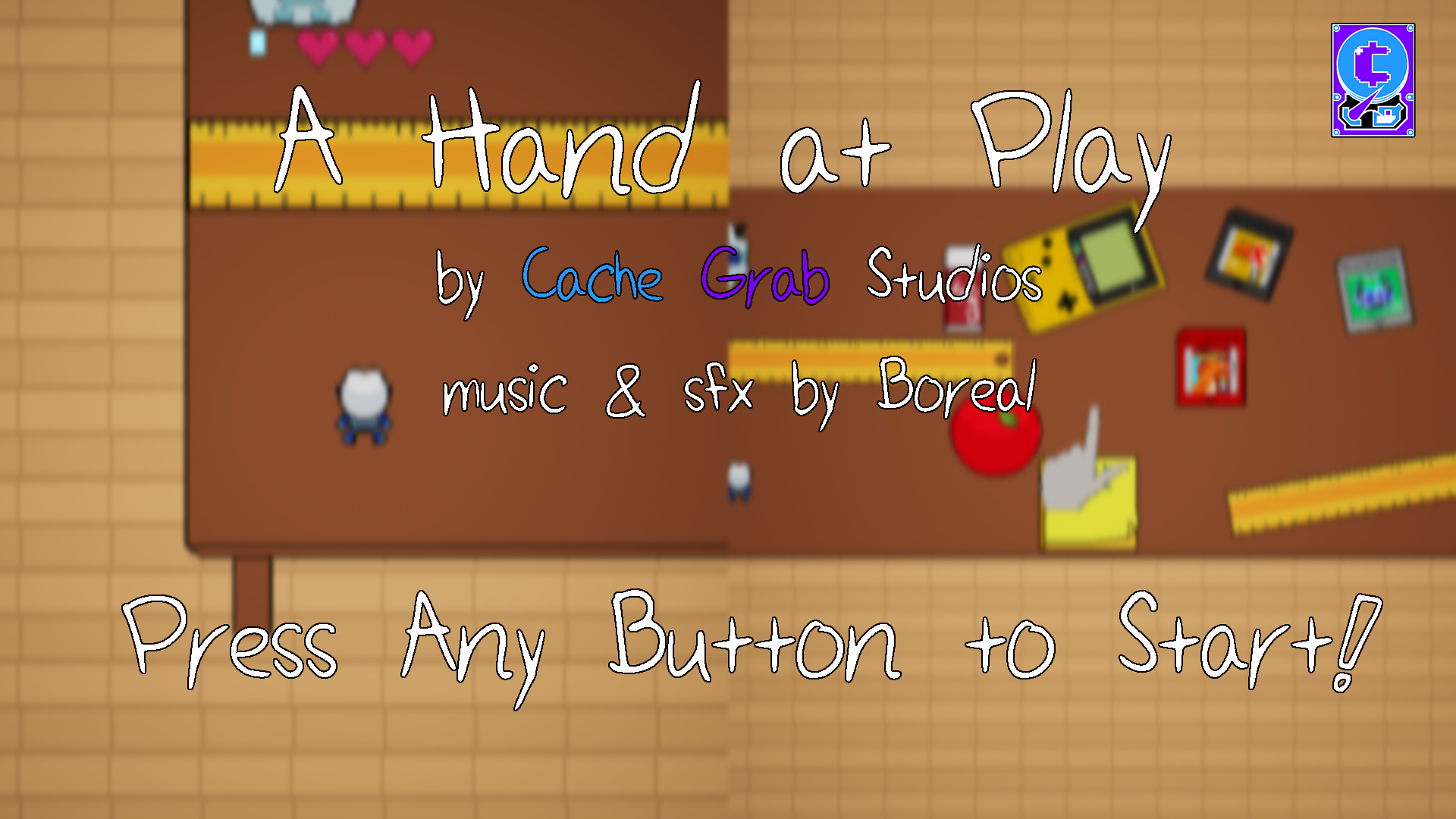 A Hand at Play by Cache Grab Studios