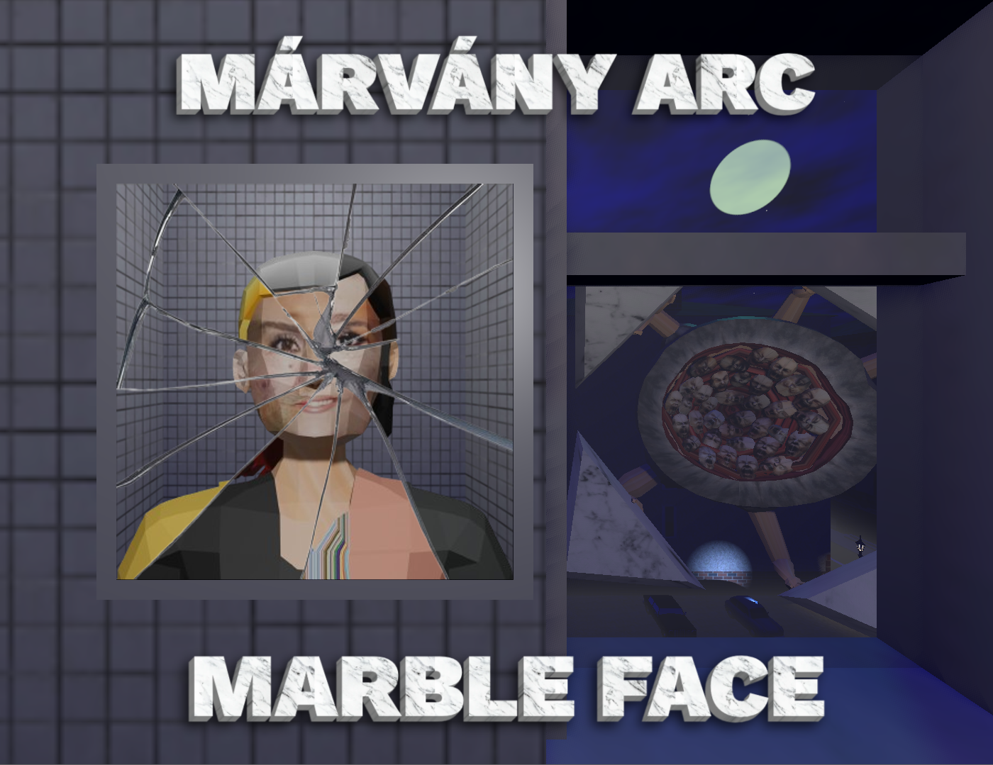 Marble Face by beholder_xp