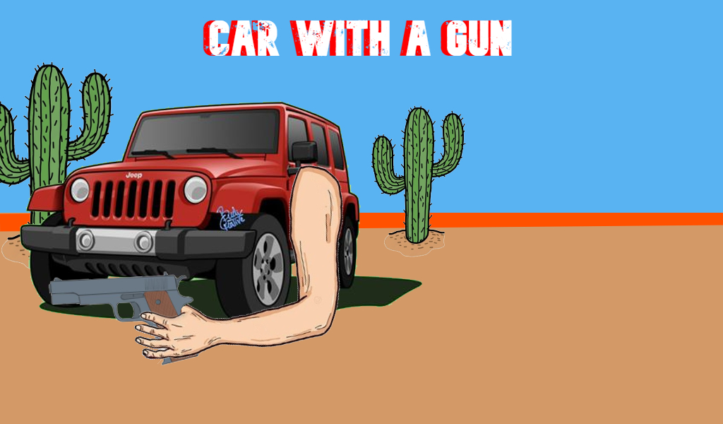 Car With A Gun by LeYapson
