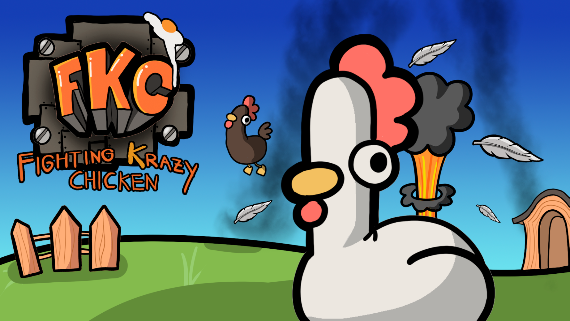 FKC Fighting Krazy Chicken by andresRodriguezLopez