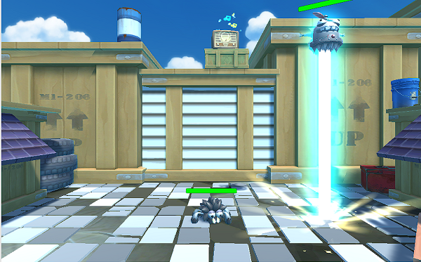 Robot Boss Fight by Jon Bednez