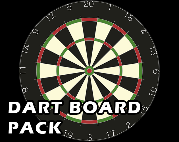2D Darts Bundle Art Assets by Joshua Briggs
