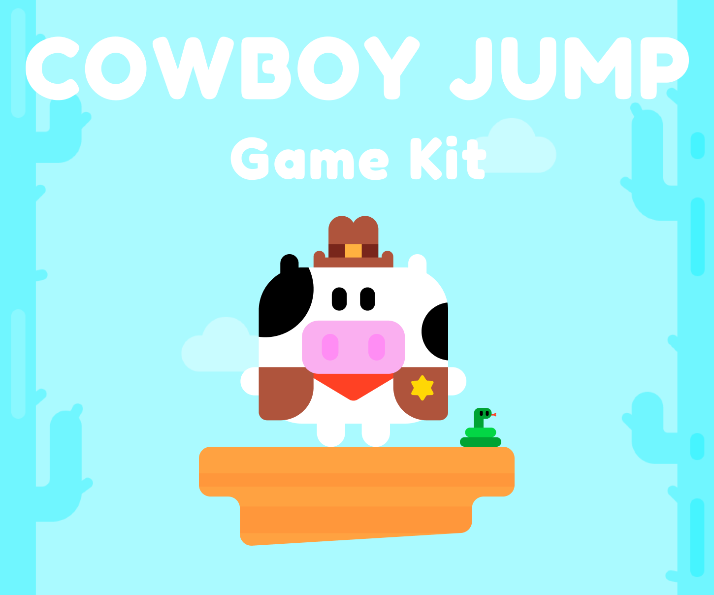 Platformer Asset Pack - Cowboy Jump by nemo