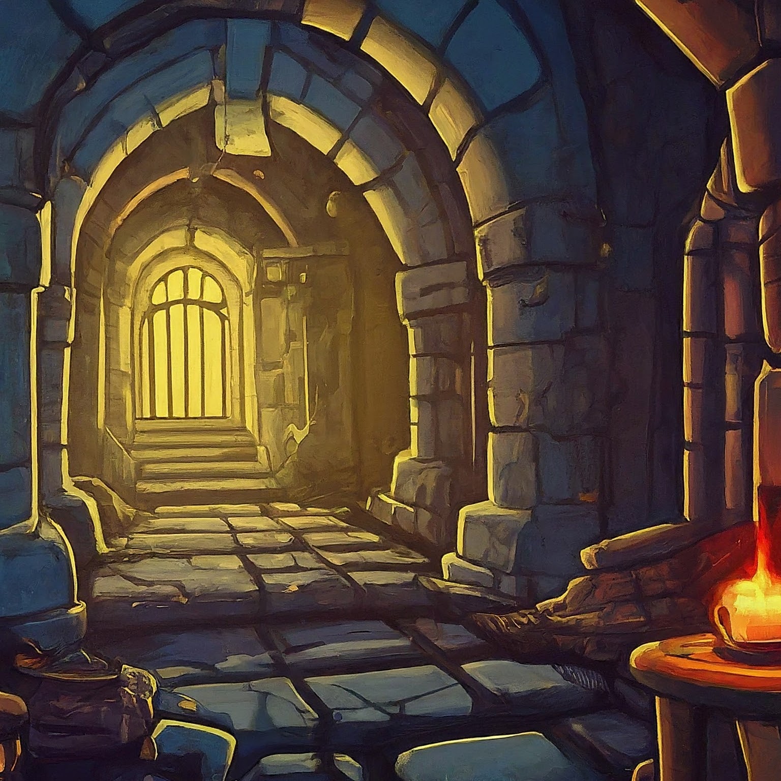 Free CC0 Dungeon Backgrounds Pack by The Outlander
