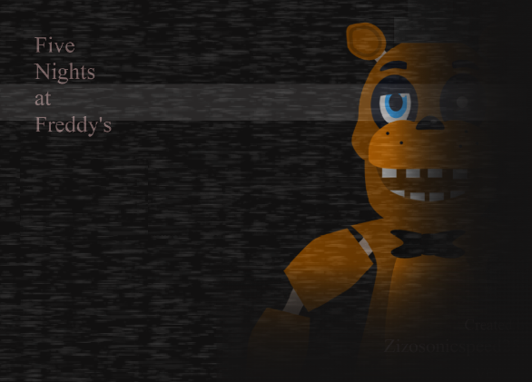 five nights at freddy's 2D by zizosonicspeed254