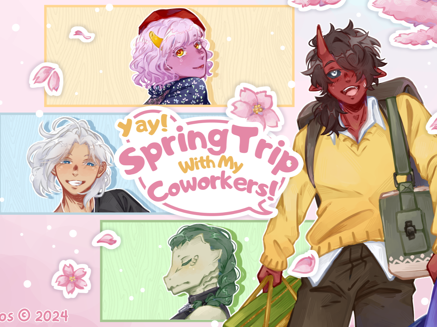 Yay! Spring Trip with My Coworkers! by SNORKMI Studios