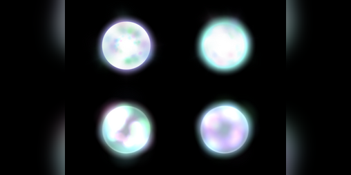2D Magic Orb Sprites - 4 Variations by Willis Shek