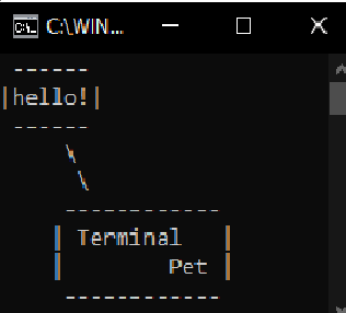 TerminalPet by esdraslov