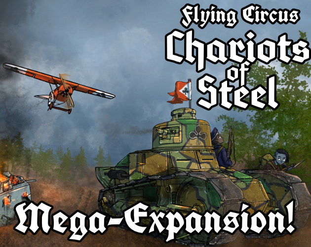 Flying Circus: Chariots of Steel by open_sketchbook