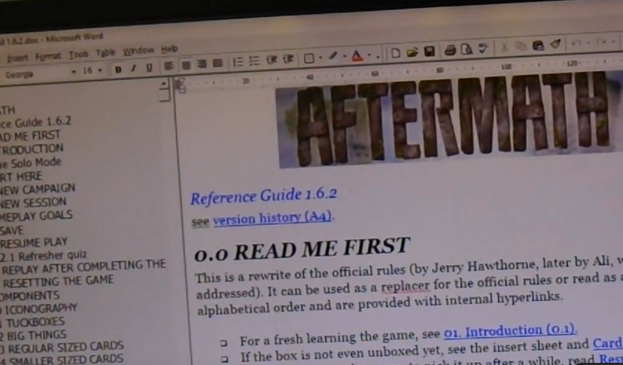 Aftermath Complete Reference Guide v1.7.6 by Kosterix