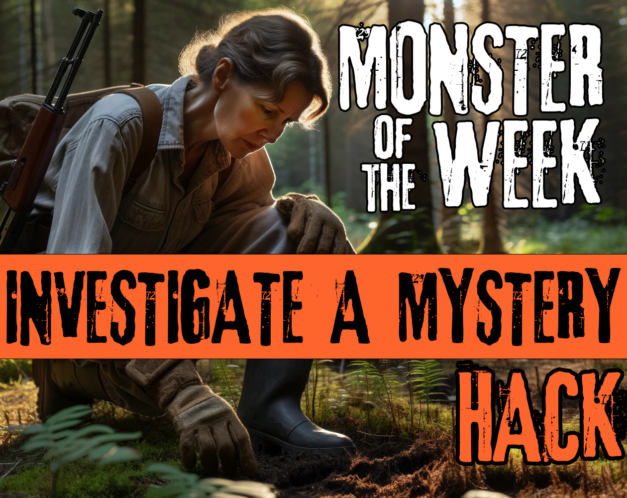 Monster of the Week: 'Investigate a Mystery' Hack (English & French) by ...