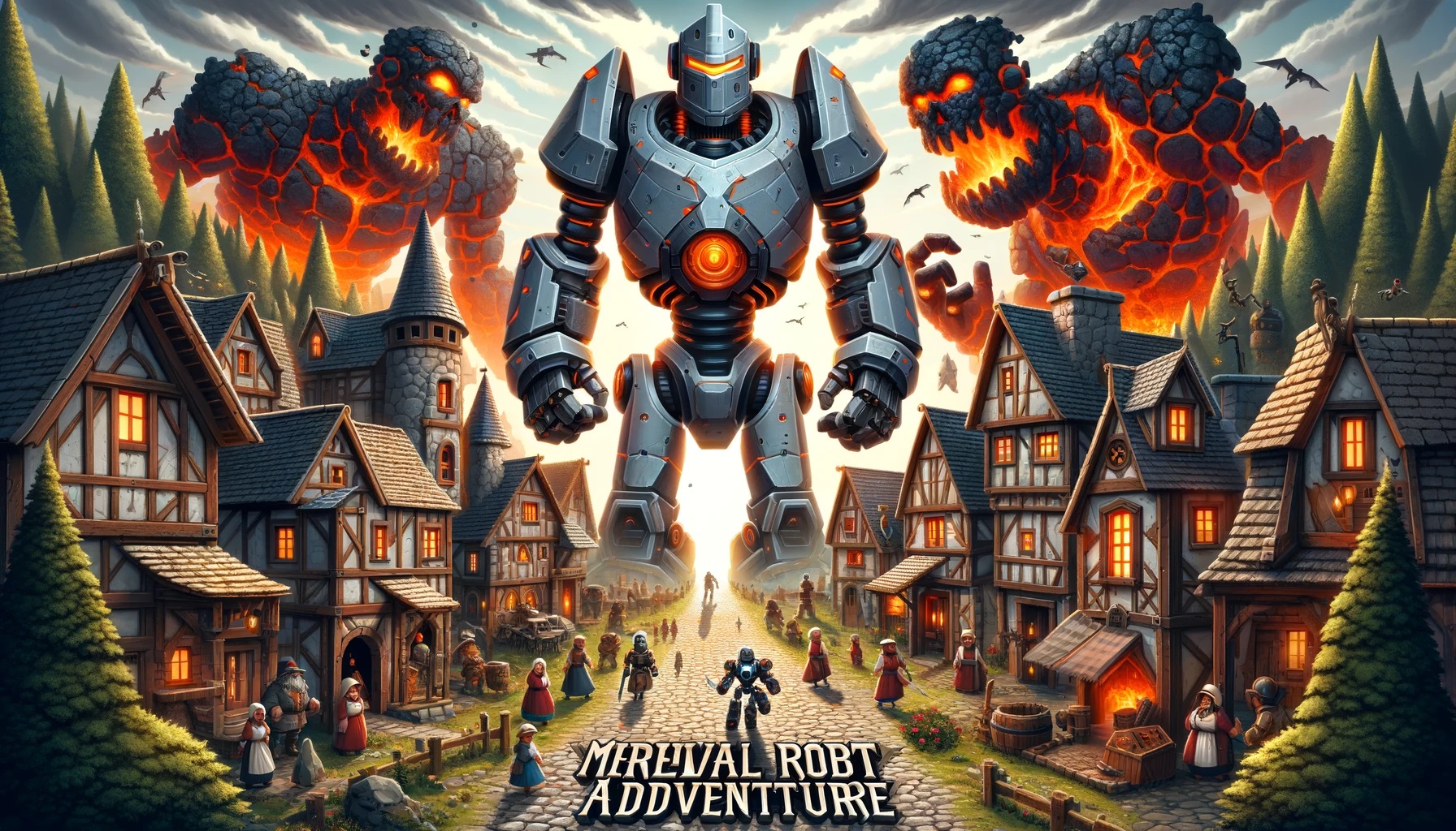 Medieval Robot Adventure by Lockdown707