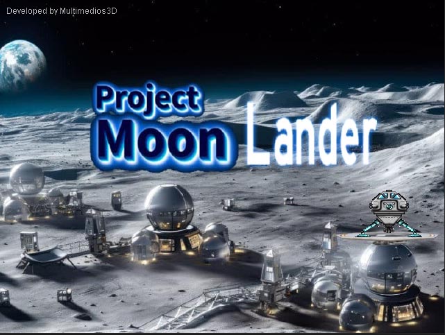 Project Moon Lander 2024 by Multimedios3D