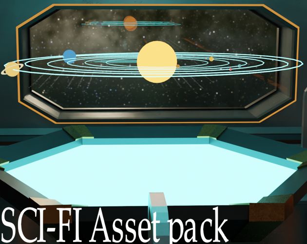 Sci Fi Asset Pack By Michael644