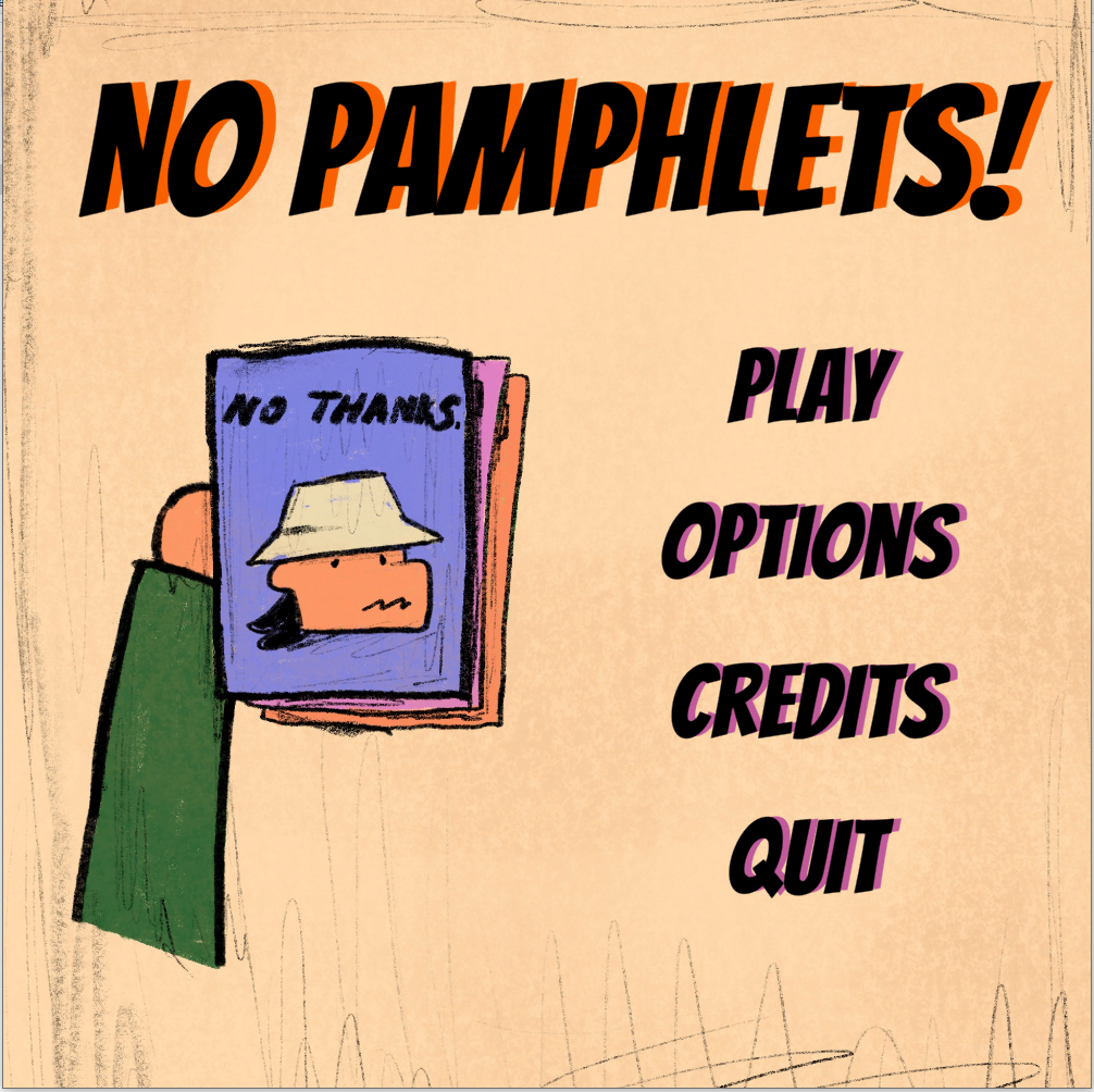 NO PAMPHLETS! by Alison Loke