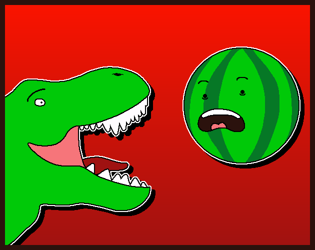 Suikasaur by GooseStranger