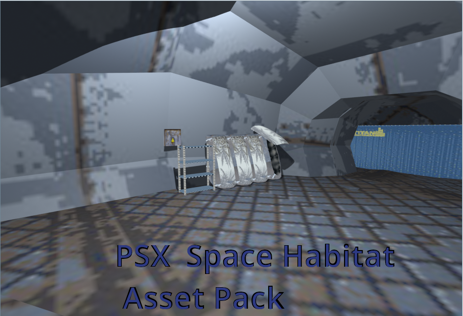 Sci-Fi PSX Asset pack by mango._.mango
