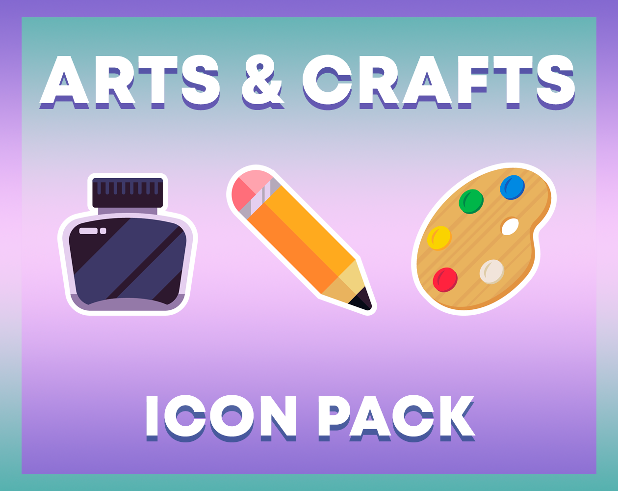 Arts and Crafts Icon Pack V1 by Incursio