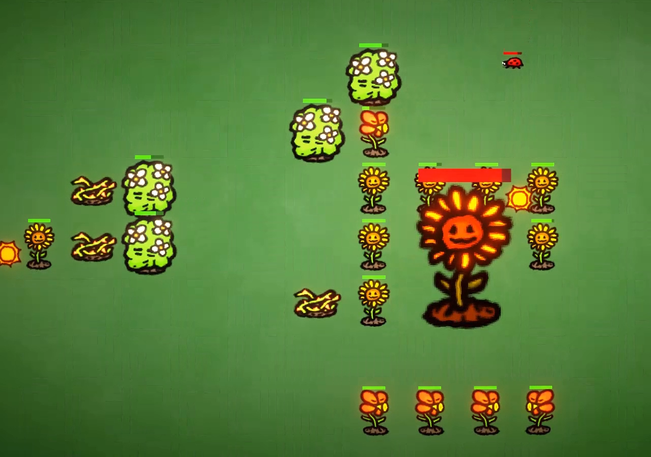 Flowers vs Bugs by shadoweeq for Spring 2D Jam '24 🌞 - itch.io