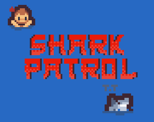 Shark Patrol by Pixel Wizardry for Pixel Game Jam - 2024 - itch.io