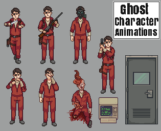 Ghost - Character Animations by Single Head Games