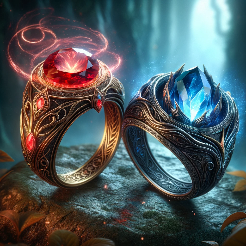 Dragonbane Portal Rings Magic Item + FoundryVTT Json by BoyzieRpg