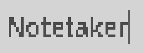 NoteTaker by pYMxolbo