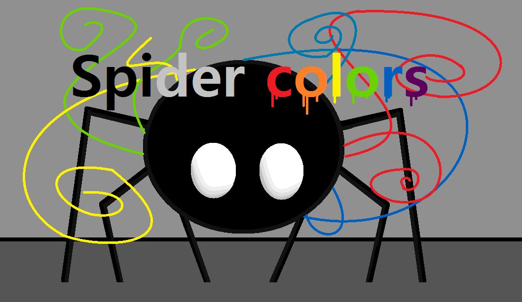 Spider colors by kamila_kek