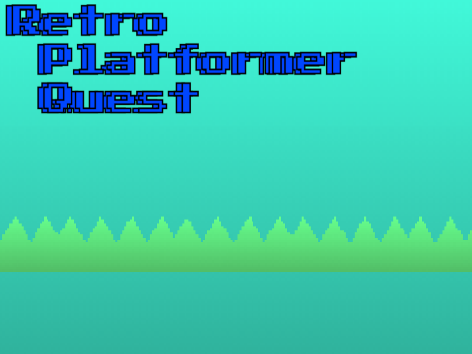Retro Platformer Quest Demo by windows bros youtube